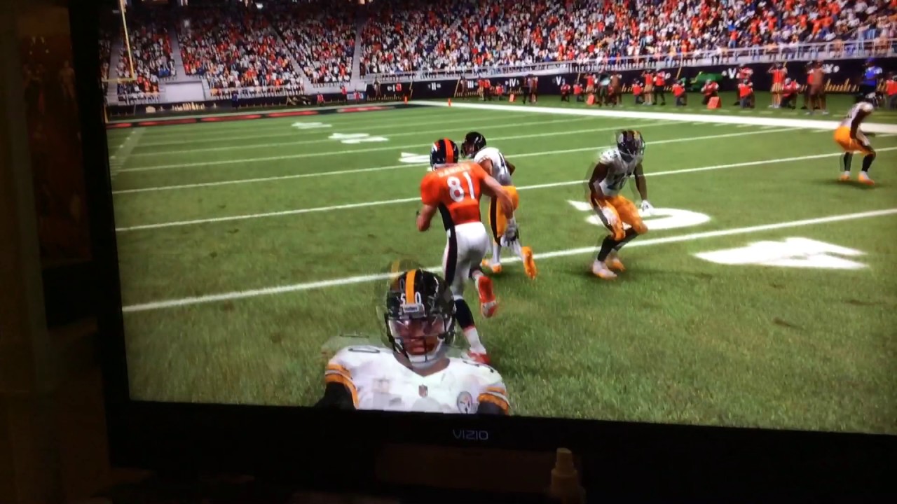 Tight end catches a Odell pass madden 16 - YouTube