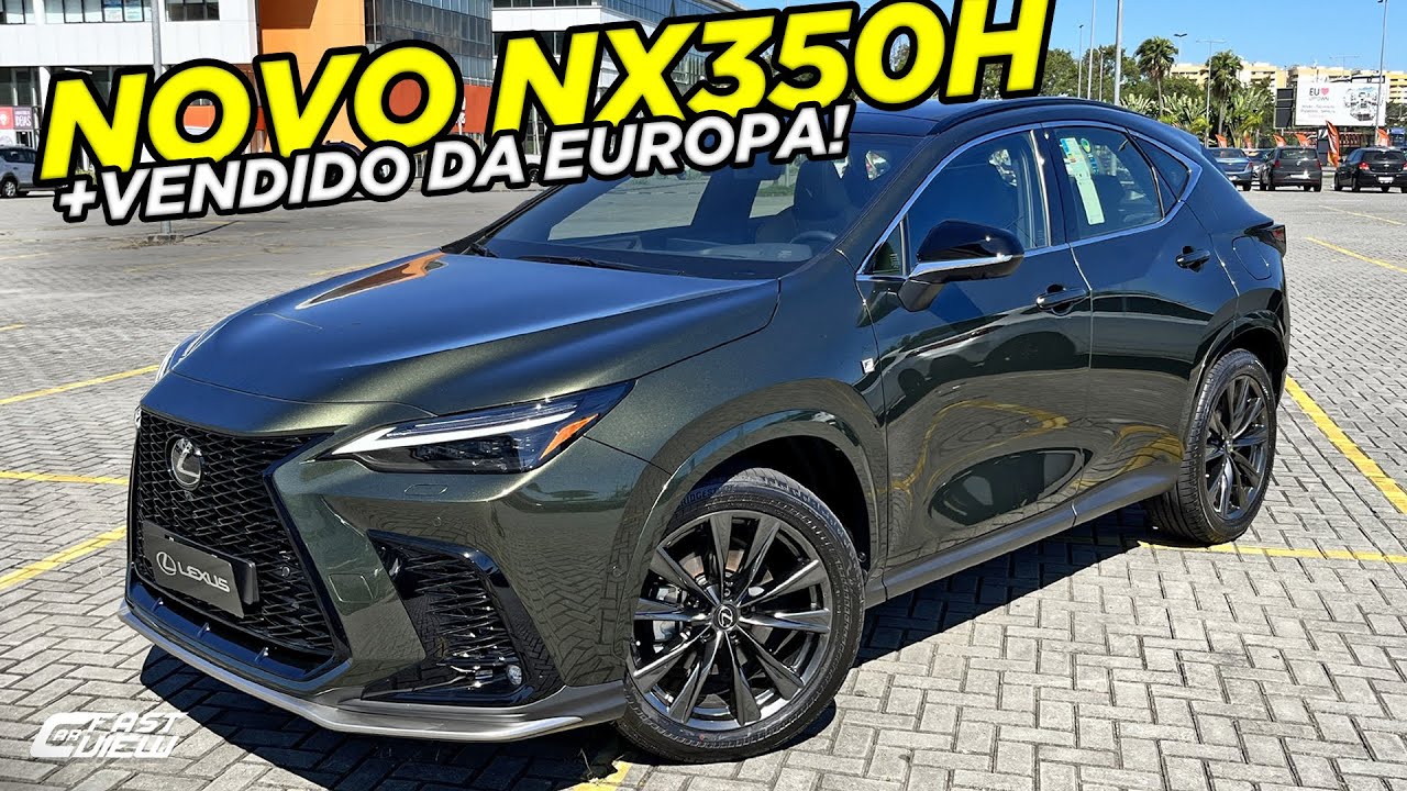 NOVO LEXUS NX350H F-SPORT 2.5 HÍBRIDO 2022 VERDE MUSGO MELHOR SUV ...