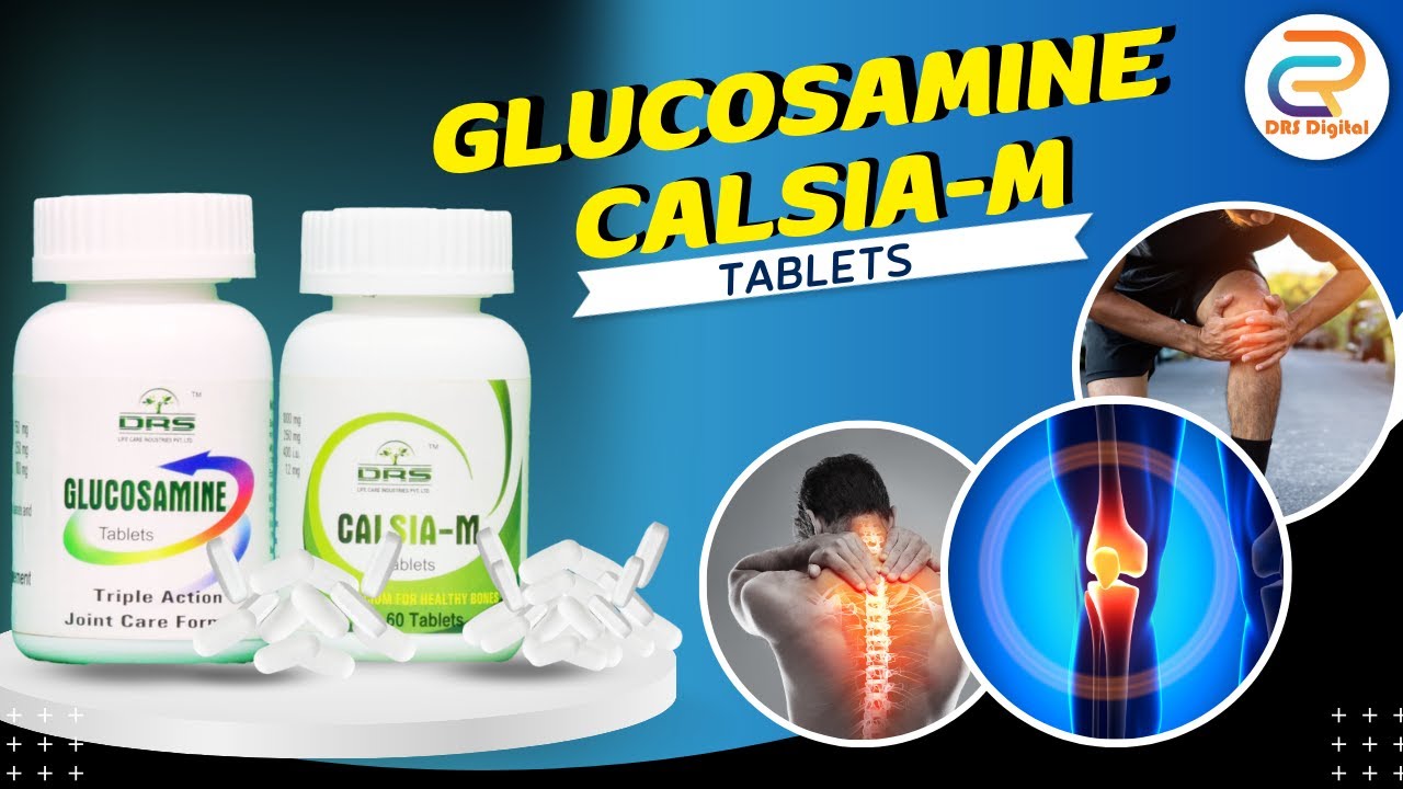 DRS Calsia-M & Glucosamine Tablets - YouTube
