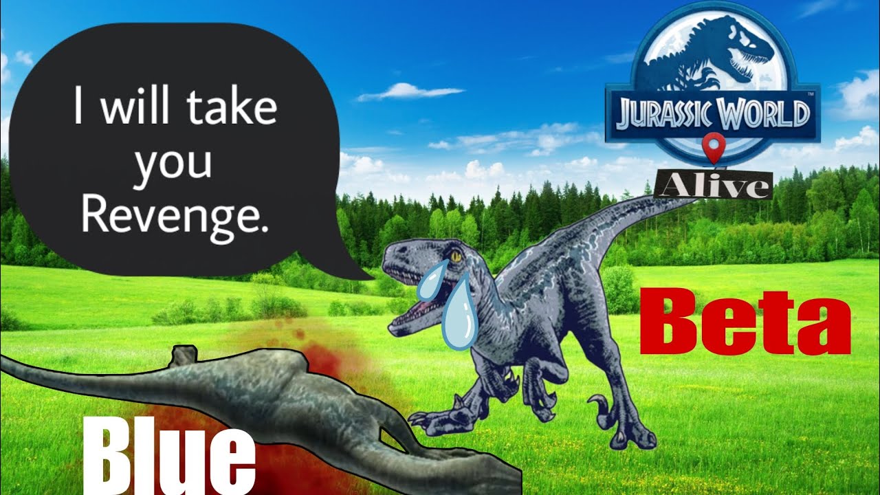 Jurassic world alive gameplay || Beta take revenge for his mother blue ...