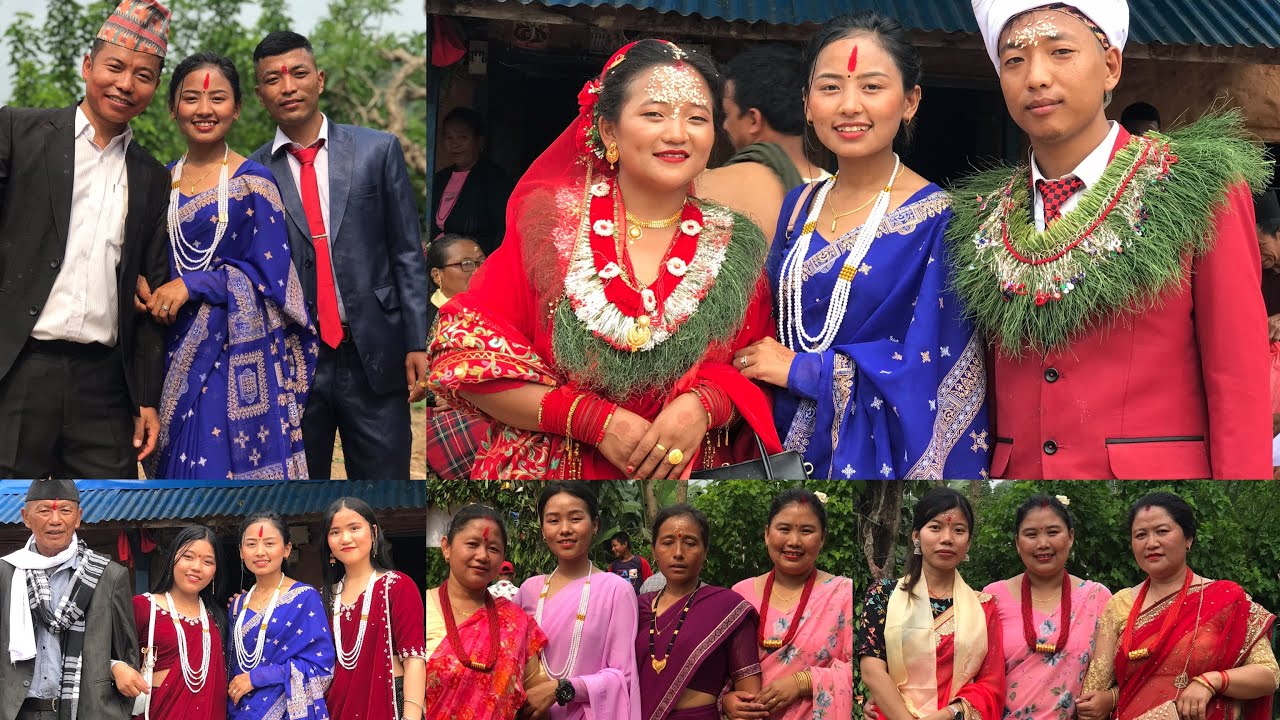 काका को बिहेमा जन्ती जादै गर्जा परिवार 😊|| पन्चे बाजा मा सालि भेनाको ...