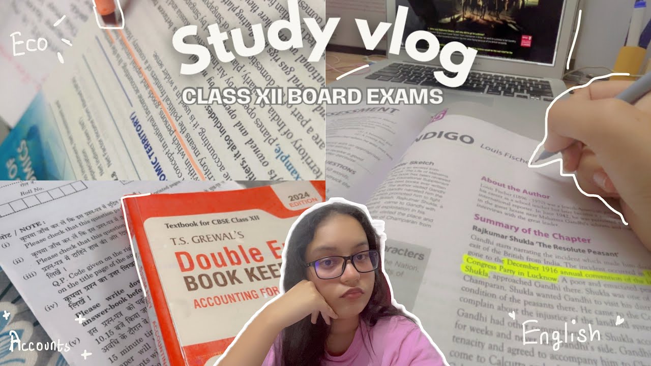 Surviving my class 12 BOARD EXAMS ☕️💀 | A Real & Honest Vlog 😵‍💫 - YouTube