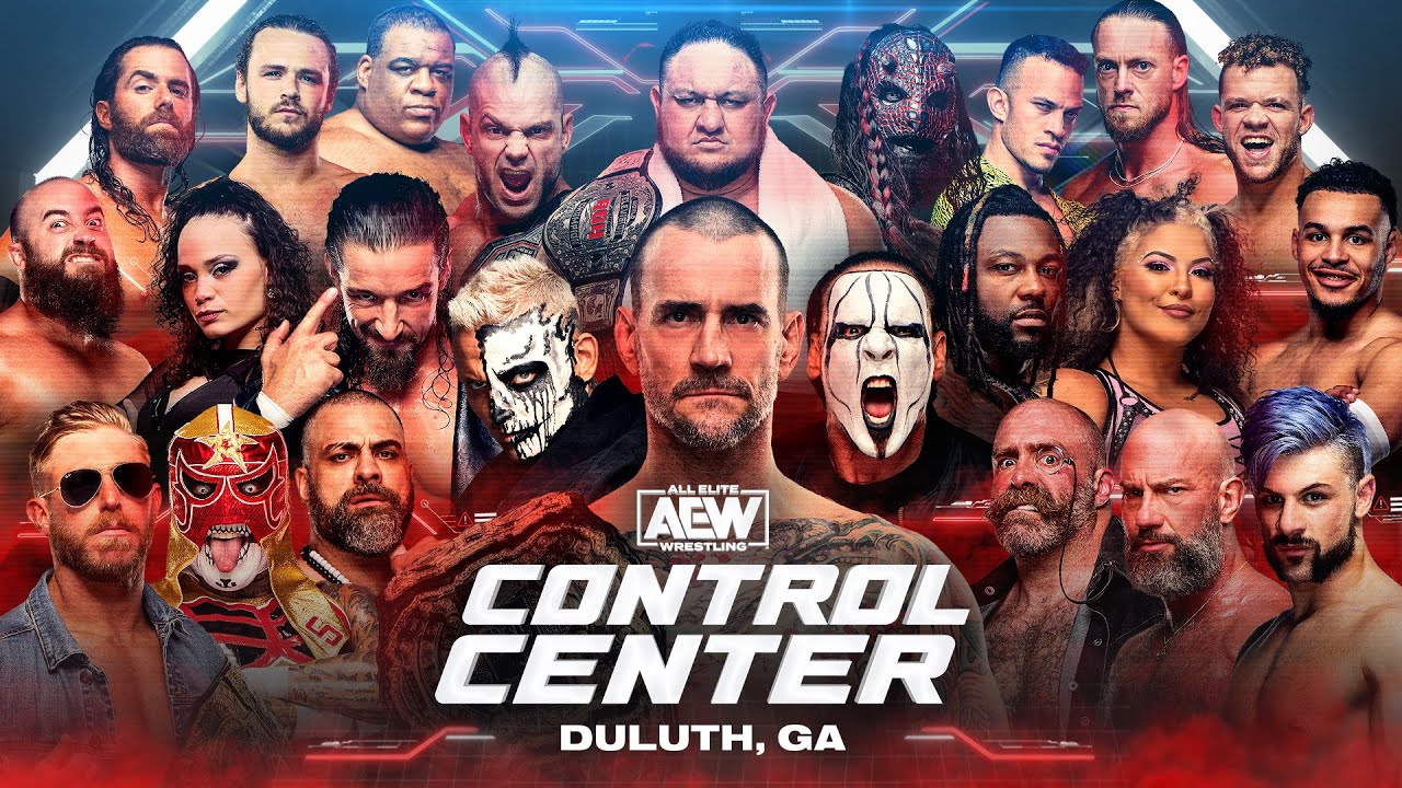 CM Punk, Sting, Darby & More in an All Star 8-Man Tag | AEW Control ...