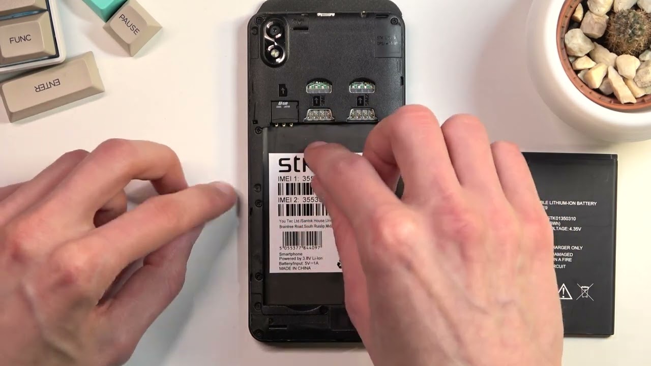 How to Set Up SIM & SD in STK LIFE 9 – Cards Installation & Open SIM ...