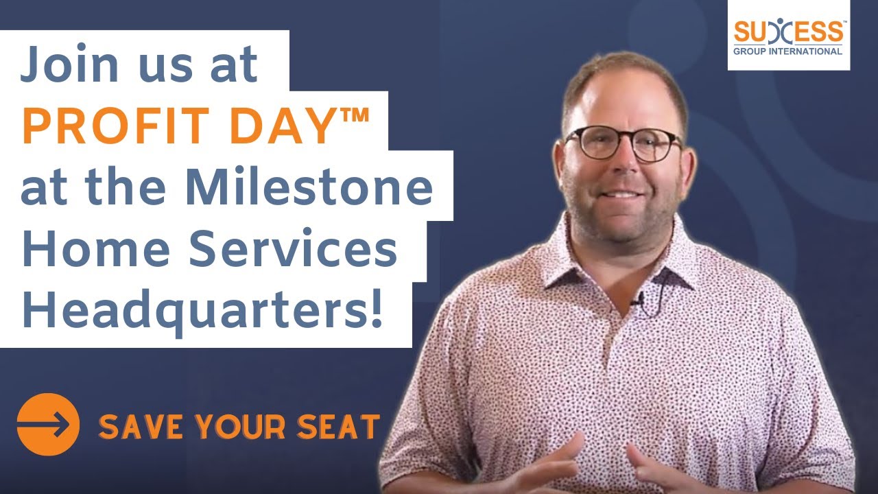 You're Invited to Profit Day at Milestone Home Services - YouTube