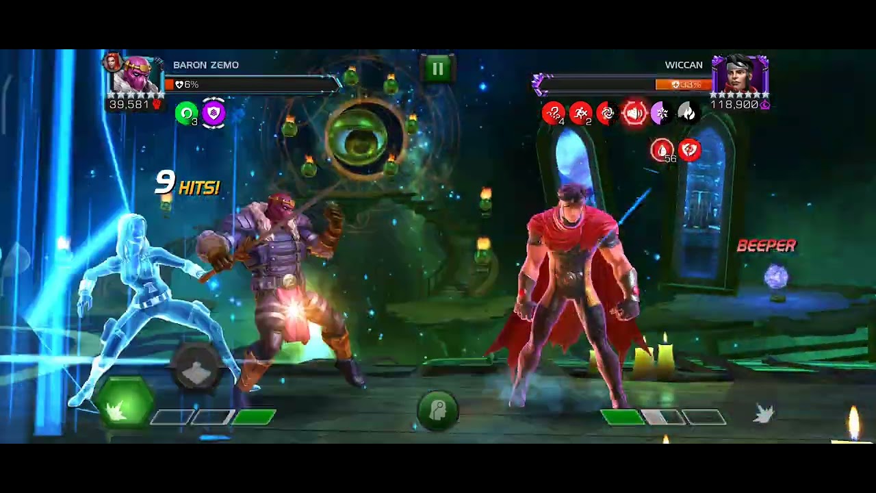 MCOC Act 9.2.6 - Crit me with your best shot + Debuff based lane ...