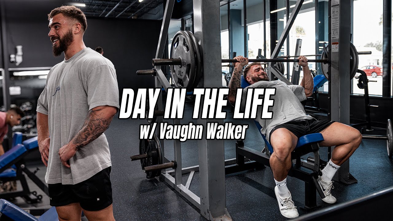 Day In The Life w/ IFBB Pro Vaughn Walker - YouTube