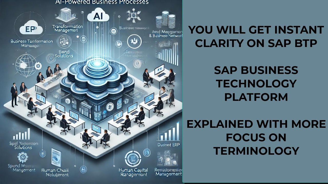 What is SAP Business Technology Platform Foundation (SAP BTP) - YouTube