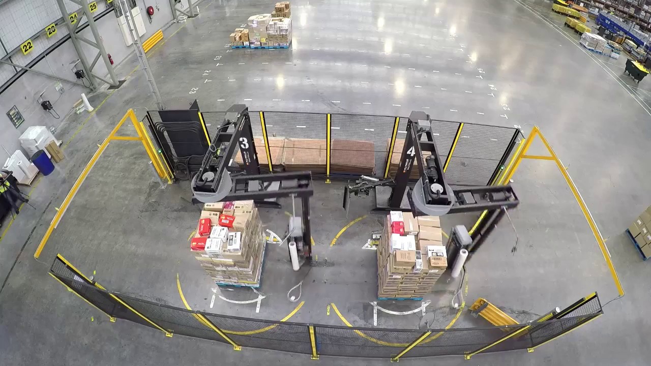 Wulftec WRTA-150 Automated Stretch Wrapper - YouTube