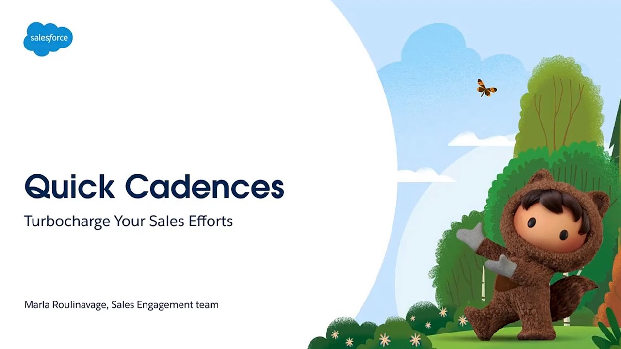 How Quick Cadences Help Sellers Automate the Mundane | Salesforce - YouTube