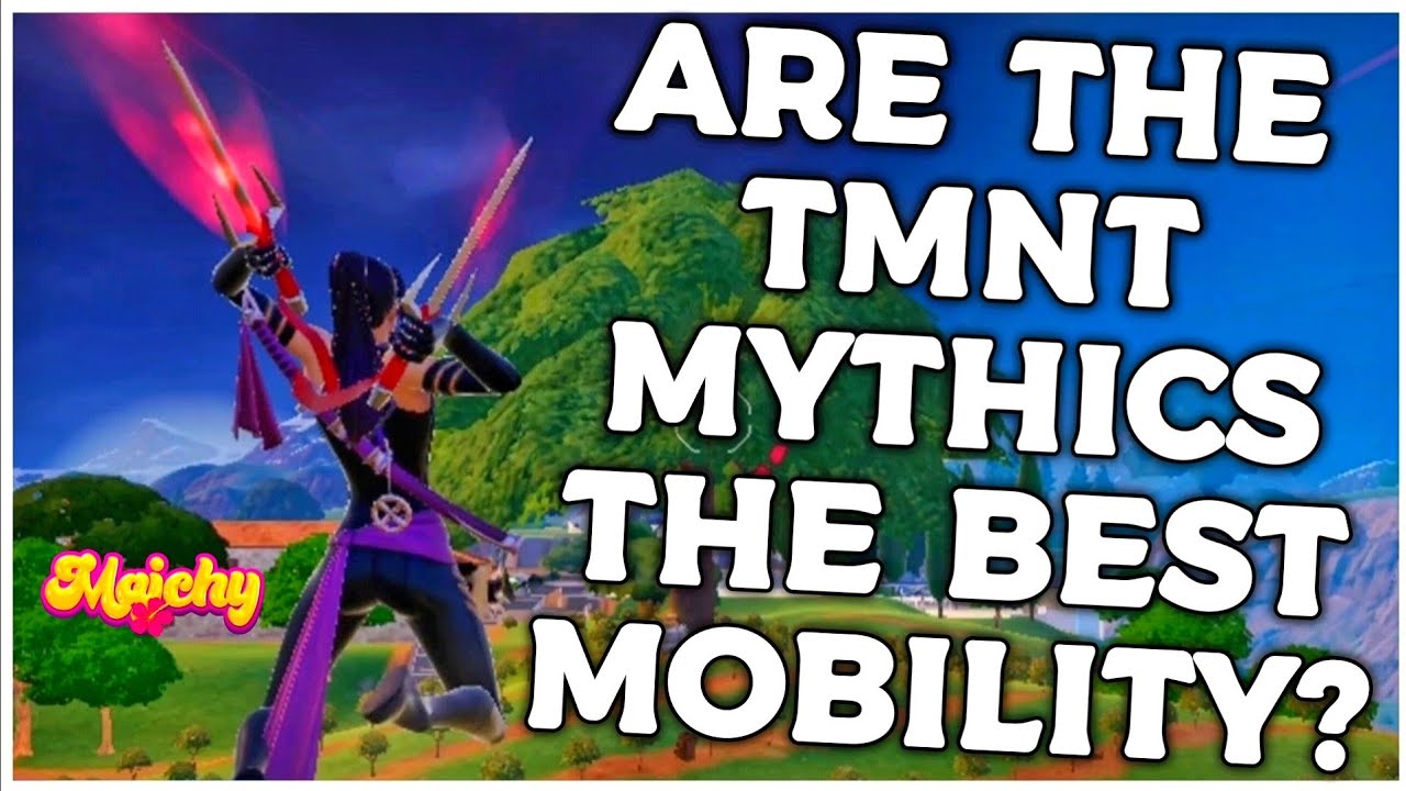 TMNT Mythics Are The Best Mobility In Fortnite Chapter 5 Zero Build ...