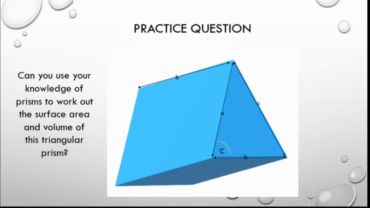 3D Shapes The Prism - YouTube