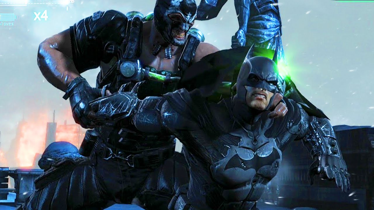 Batman Arkham Origins Venom Bane Boss Fight Batman Vs Bane 1080p