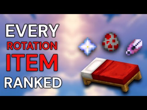 Ranking EVERY Minecraft Bedwars Rotation Item | A Team - YouTube
