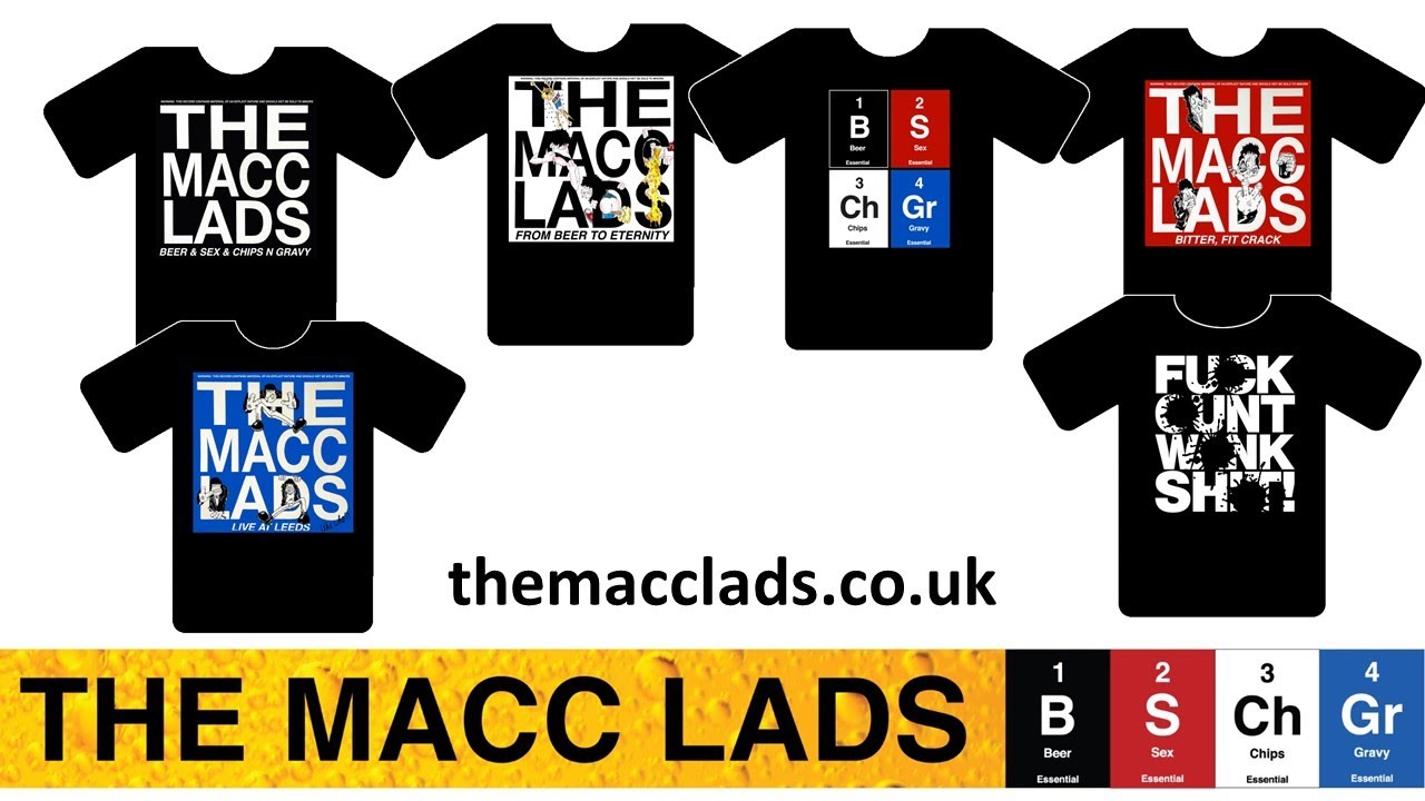 Macc Lads Retro Shirt - YouTube