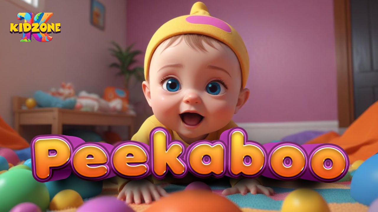 Peekaboo | Song For Kids | Nursery Rhymes | © Kidzone - YouTube