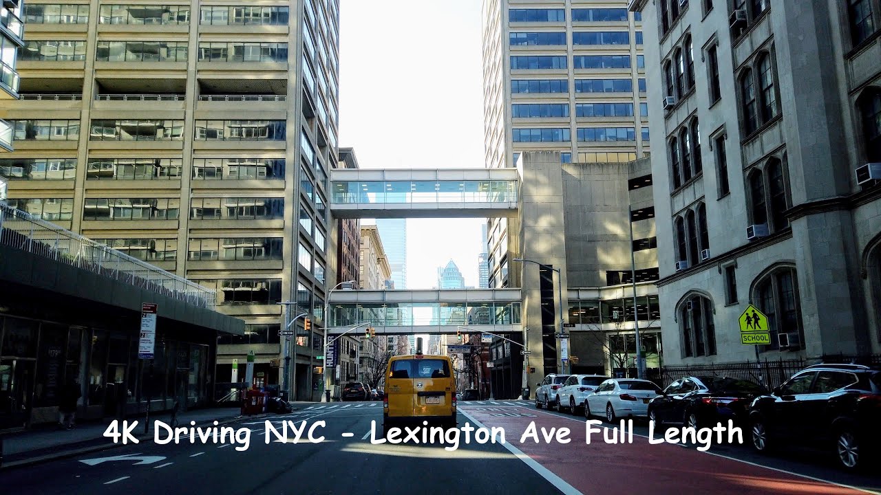 4K Driving NYC - Lexington Avenue Full Length | January 2021 - YouTube