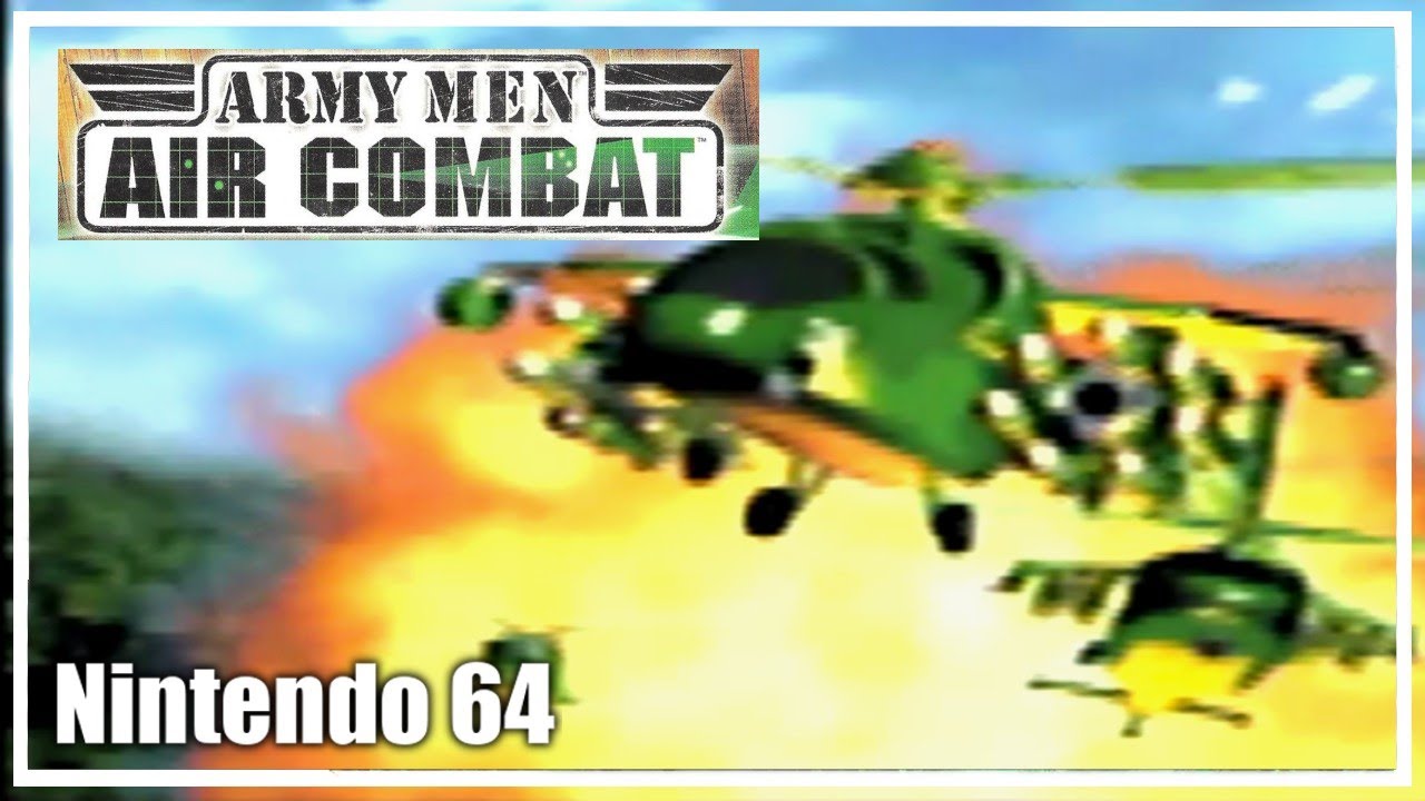 Army Men Air Combat 100% Nintendo 64 Walkthrough (Pick up the Pieces ...