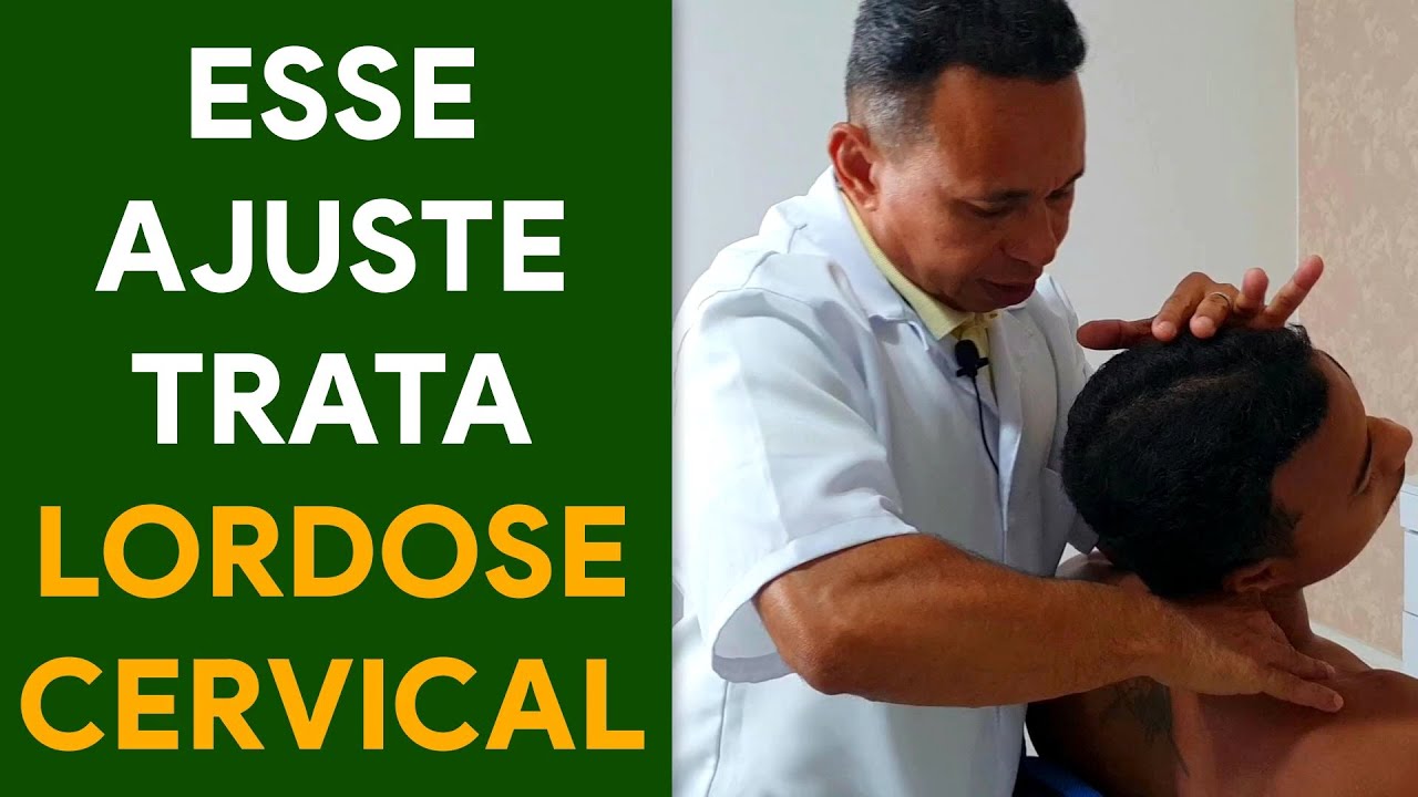 ESSE AJUSTE TRATA LORDOSE CERVICAL - YouTube