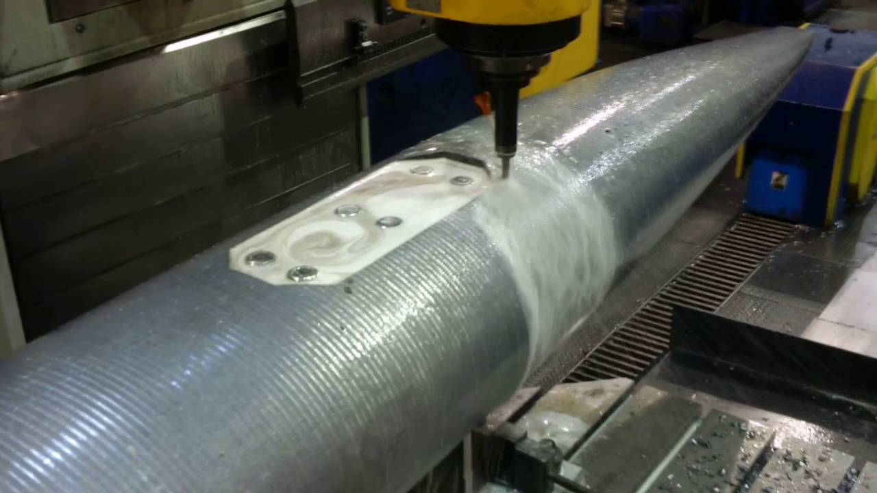 MarsKeel Technology - Lead Keel NC Machining - YouTube