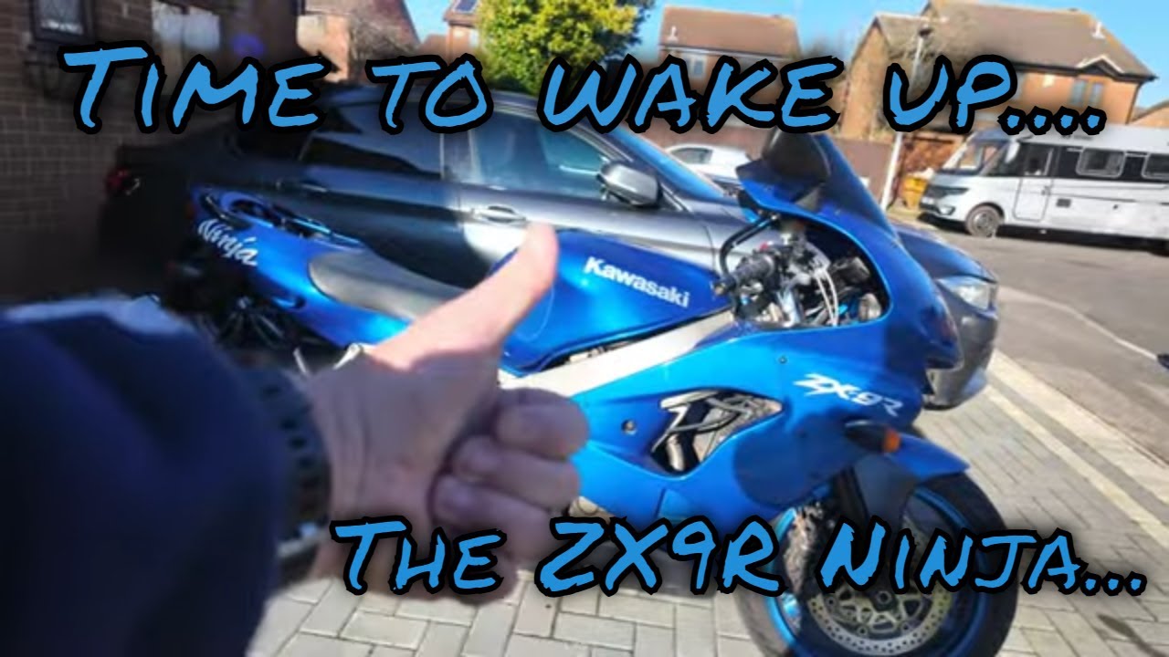 Kawasaki ZX9R First Start 2025. - YouTube