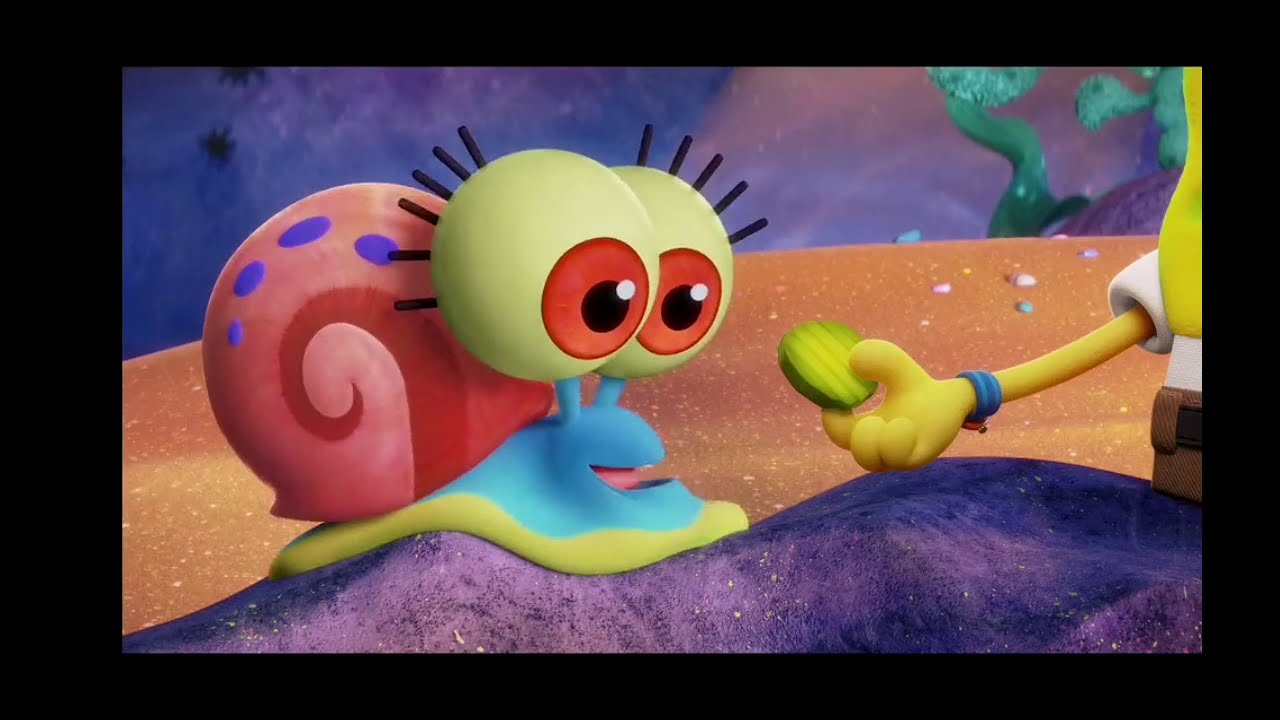 Como Bob Esponja conoce a Gary - YouTube