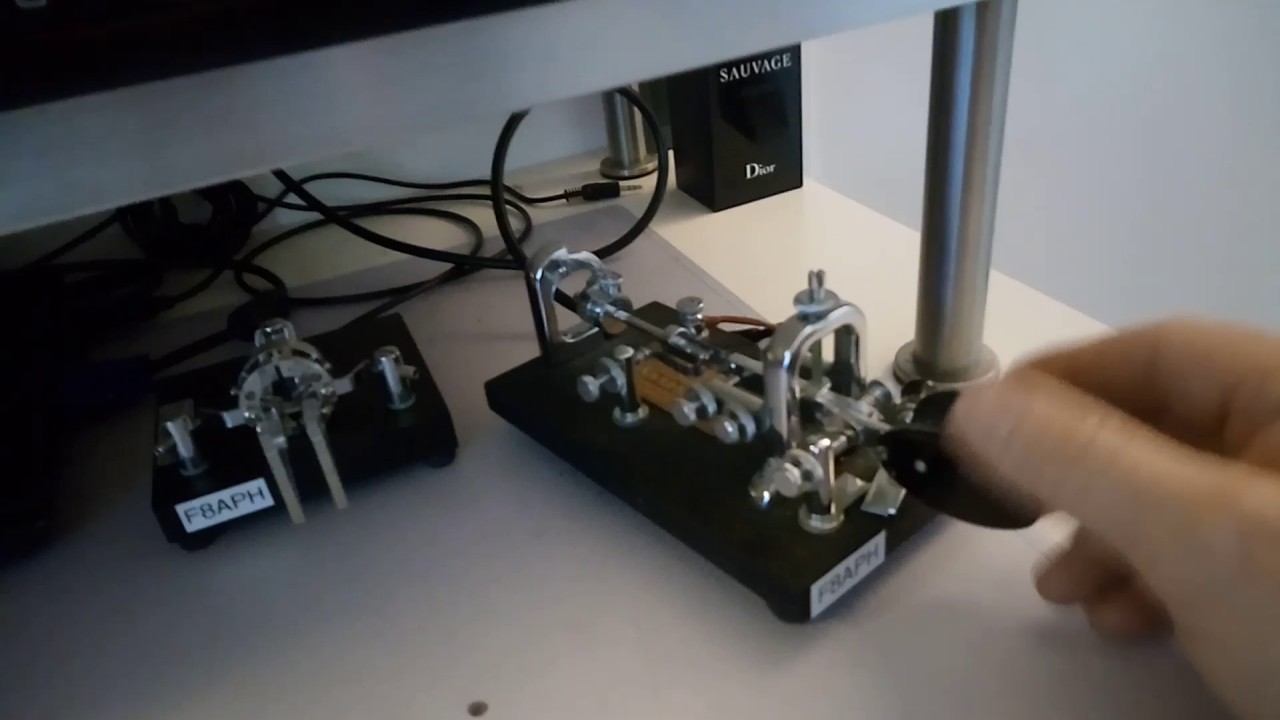 Test du Vibroplex original standard de 1948 - YouTube