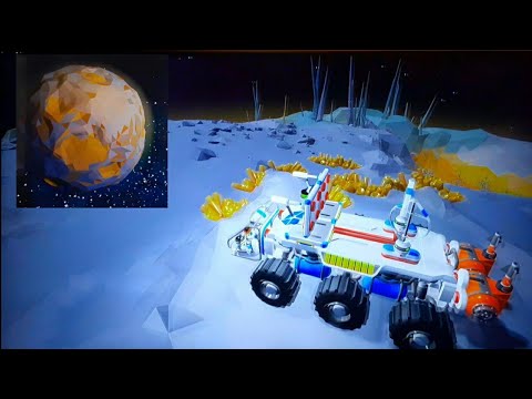 Astroneer Mission to the Moon #3 Reasearching and Exploring the Moon ...