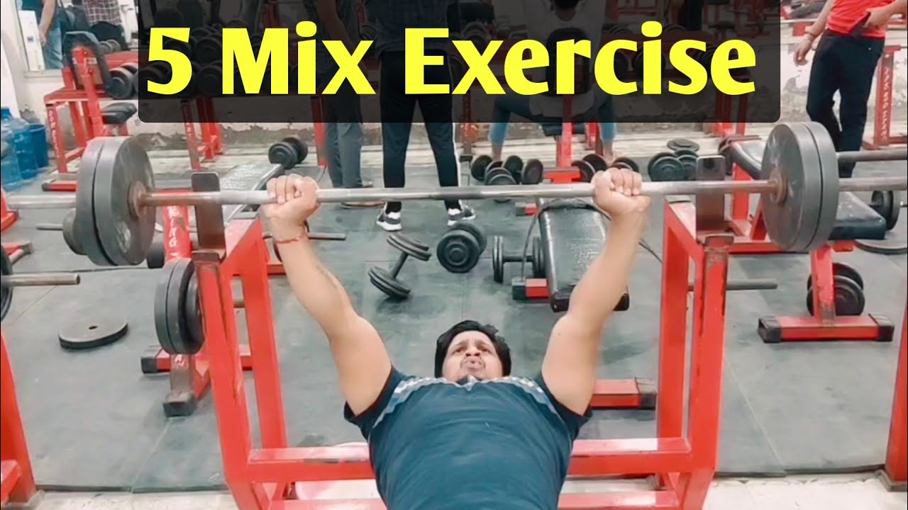 First day mix workout for beginners via Muscular Boyz - YouTube