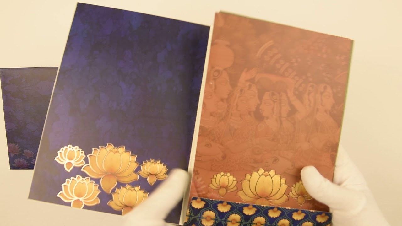 Stunning Multicolor Offset Designer Shadi Cards - Indian Wedding Card ...