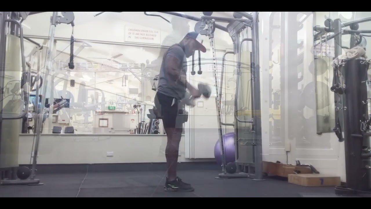 Worm up exercises before I do my work outs set. - YouTube