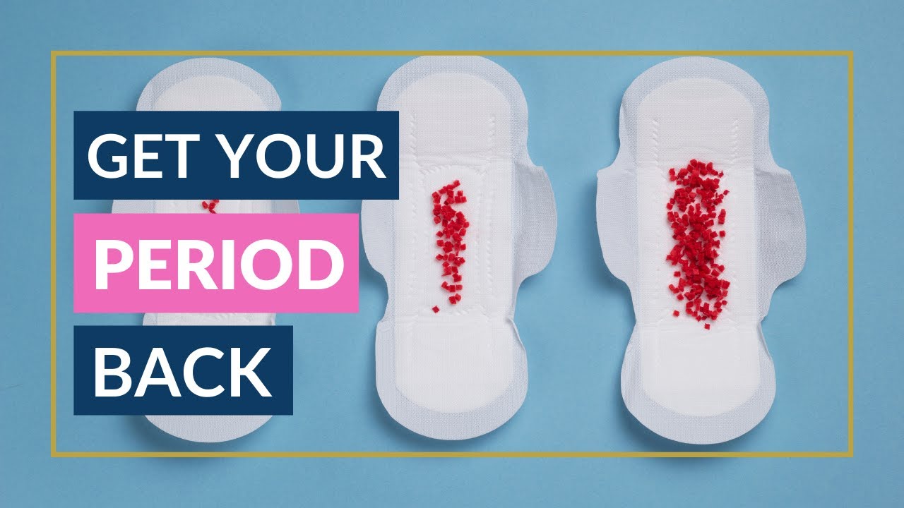Get Your Period Back | Amenorrhea Recovery - YouTube