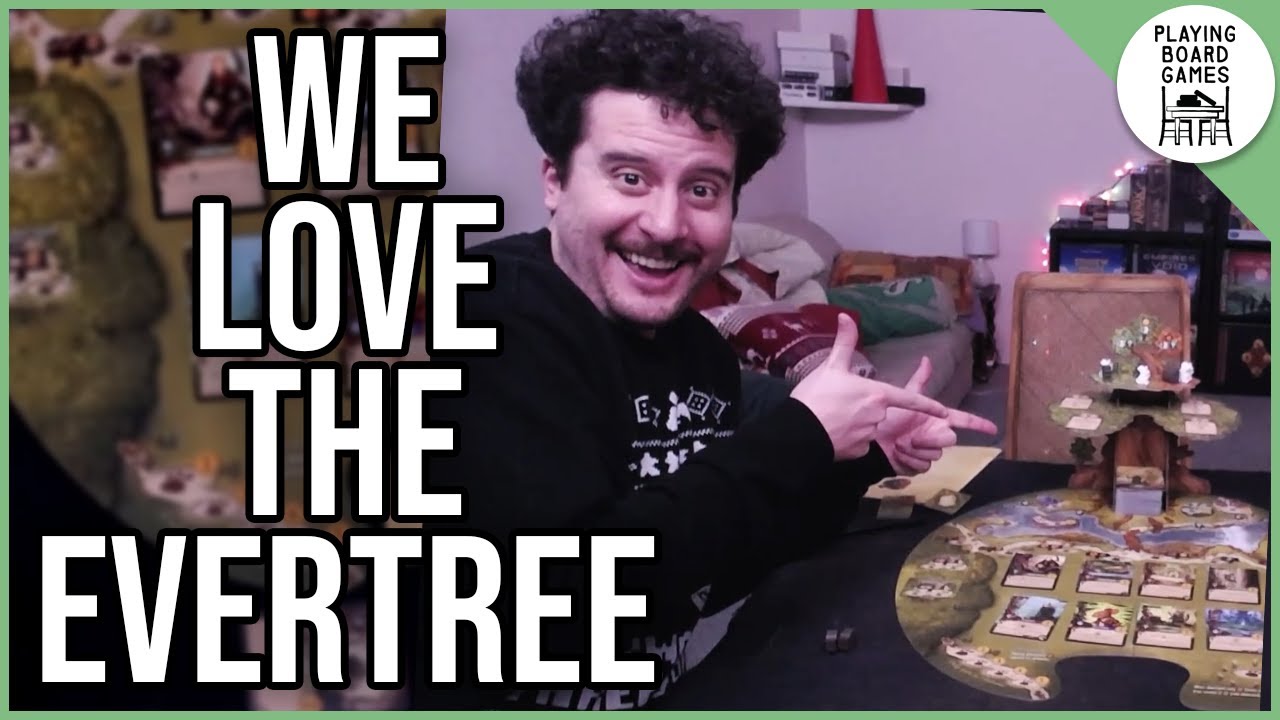 We love the Evertree in EVERDELL (Board Game Gameplay) - YouTube
