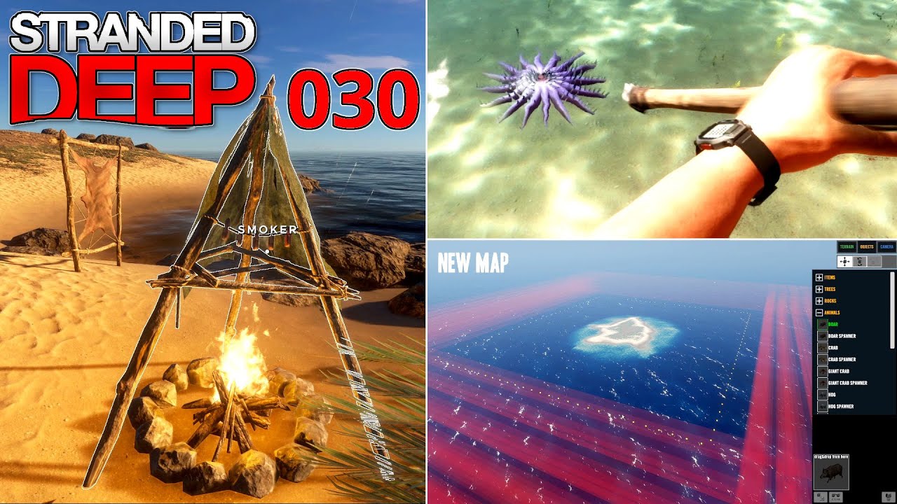 Stranded Deep 🌴 030🌴 Smoker, Seeigel und Cartographer (kurz mal ...