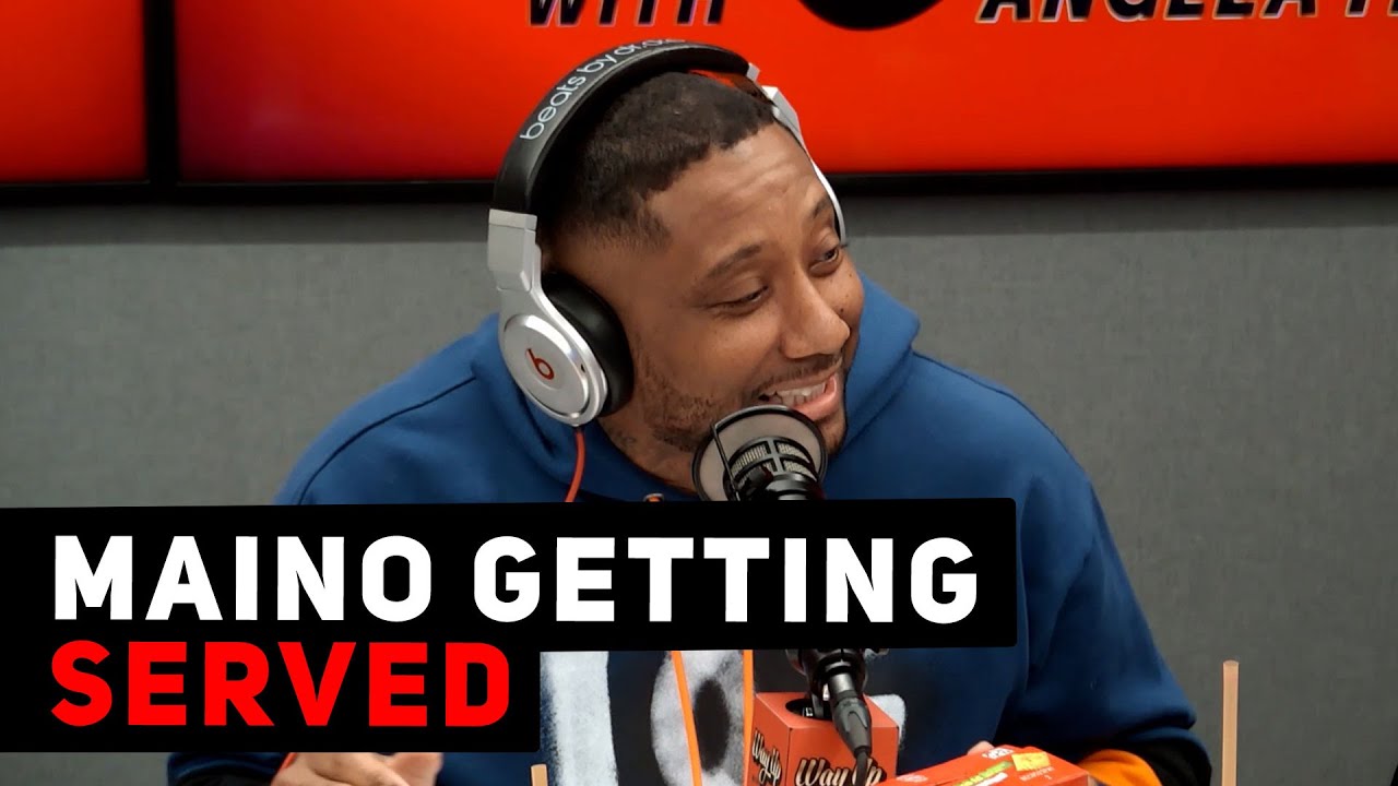Maino Shares His Story On Getting Served | Angela Yee Moments - YouTube