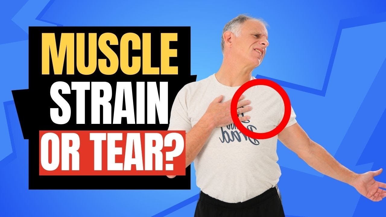 How to effectively treat a chest muscle strain or tear. - YouTube