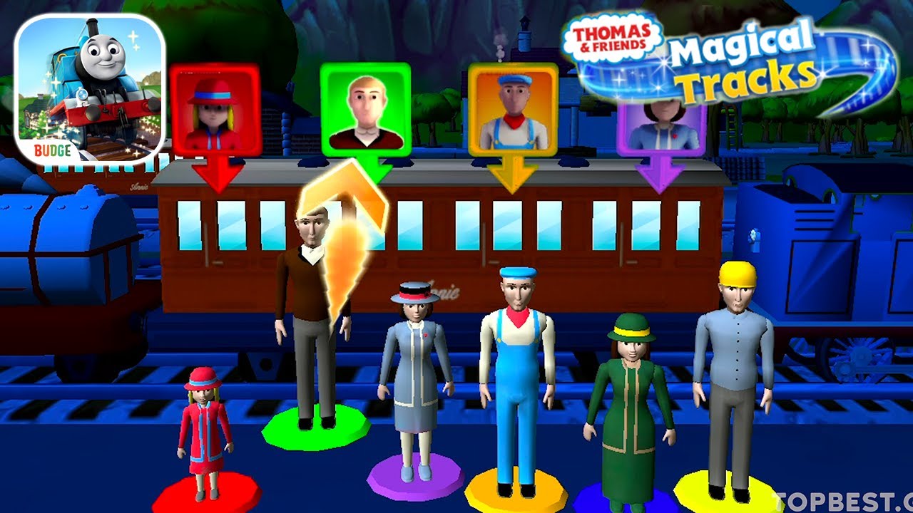 Thomas Helps the Passenger Carriage 🌙🚉 #40 NIGHT TIME Train Set ...