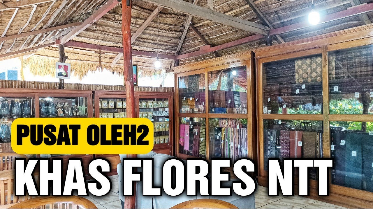 Oleh2 khas Flores NTT | Kain Adat - Kopi - Madu asli Flores Timur - YouTube