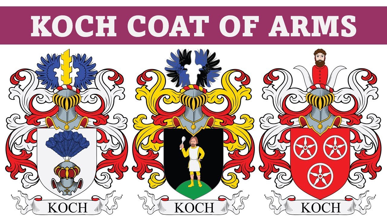 Koch Coat of Arms & Family Crest - Symbols, Bearers, History - YouTube