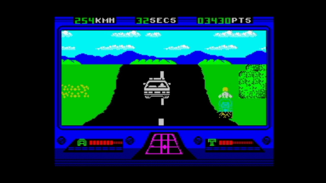 ZX Spectrum: Outrun Europa in full color + AY music! - YouTube