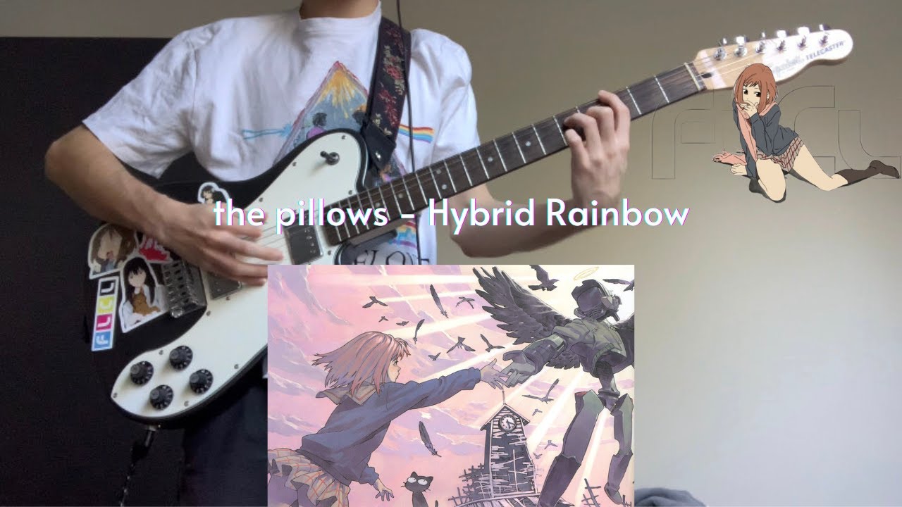 the pillows - Hybrid Rainbow ((FLCL OST)) Guitar cover - YouTube