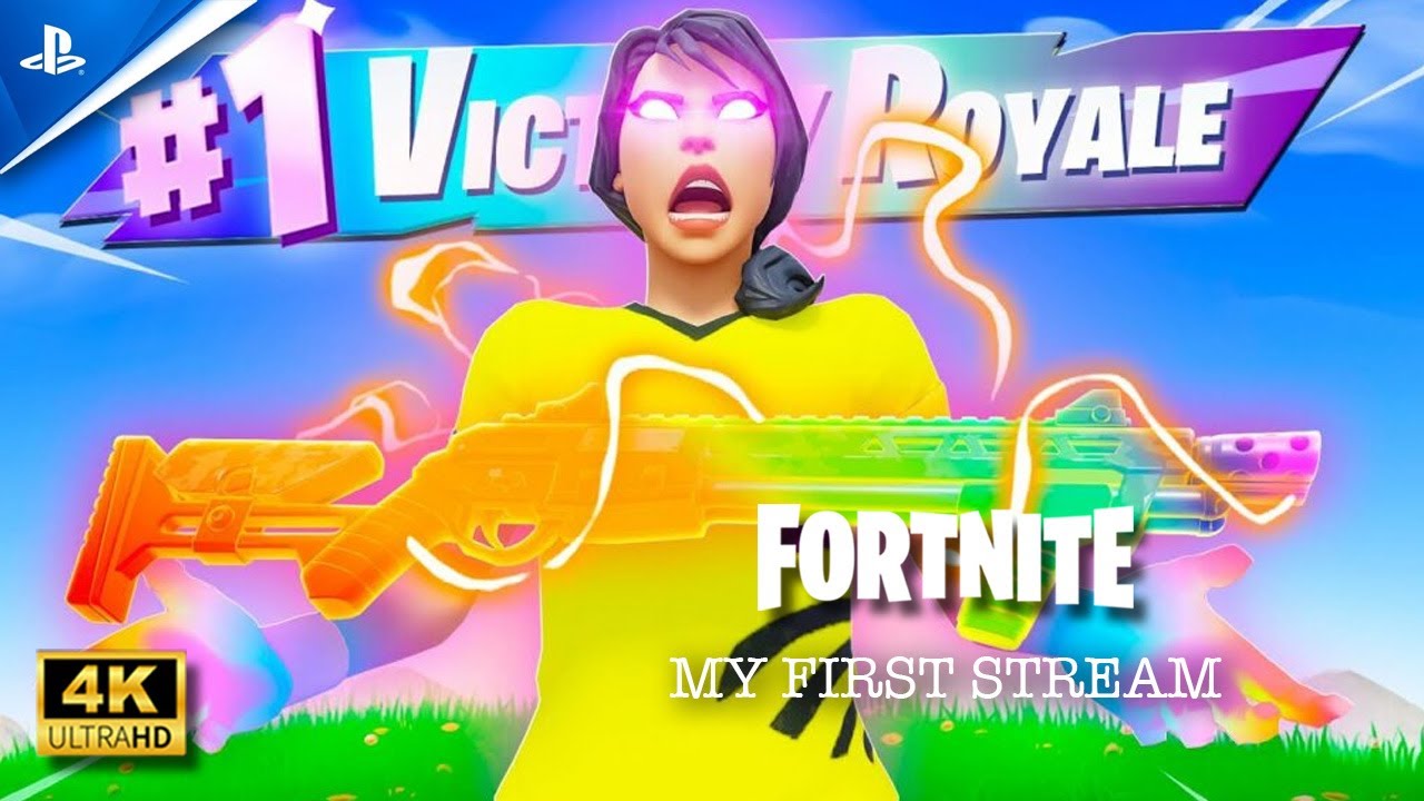 Streaming My First Fortnite Game with @coopercandy - YouTube