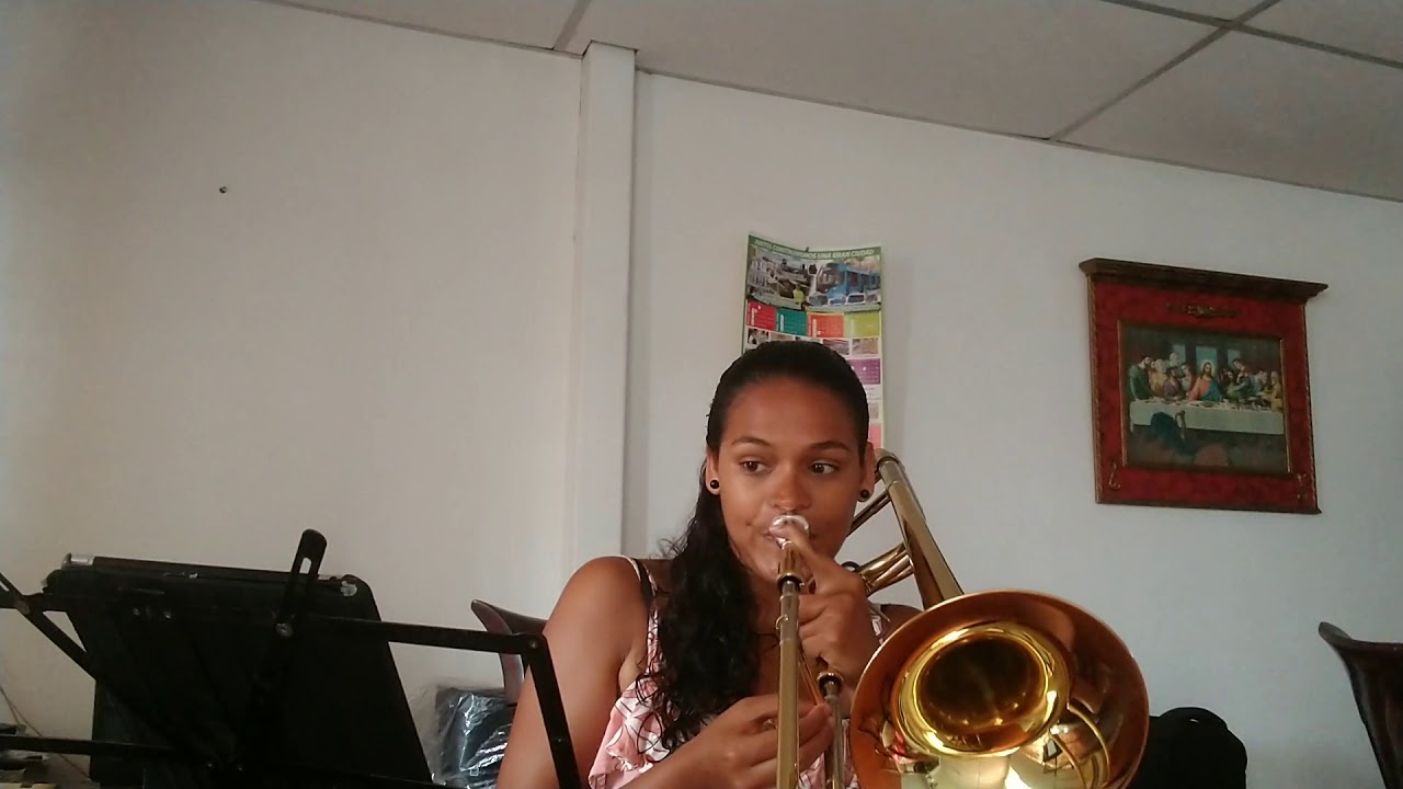 Trombone Solo JJ Jhonson - Time after Time / Paola Rojas - YouTube