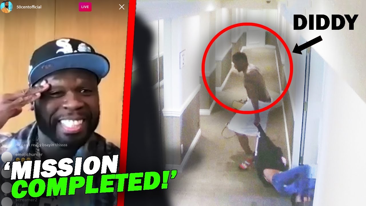 50 Reacts SAVAGE to Leaked Diddy Footage: 'I Told You!' - YouTube