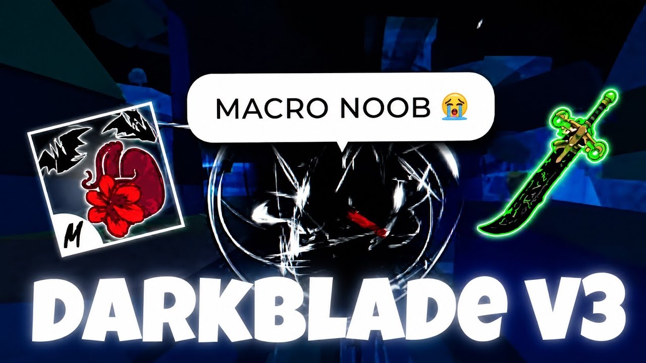 Dark Blade + Macro, muita apelação |BLOX FRUIT. - YouTube