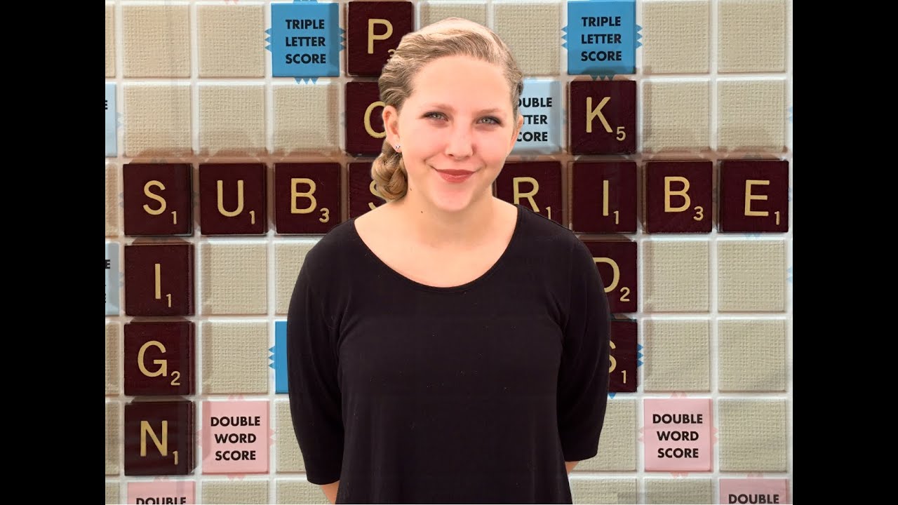 Scrabble Day with Sign Post Kids! - YouTube