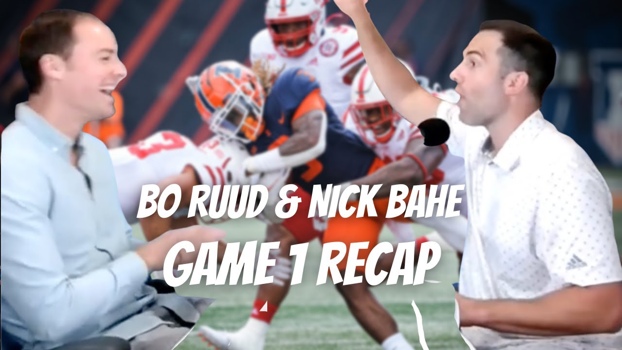 Nebraska Illinois Game Recap With Nick and Former Husker LB Bo Ruud ...