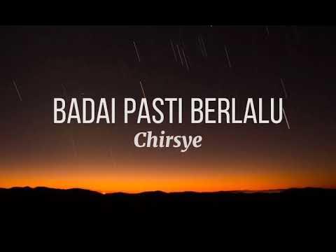 Badai Pasti Berlalu - Chrisye (lirik) - YouTube