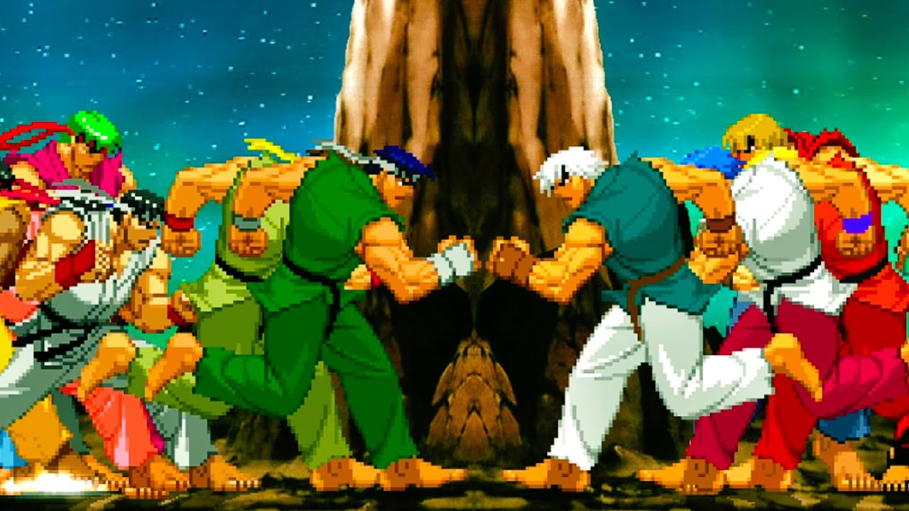 10 RYU vs 10 KEN at the Same Time, Who Dominates? - YouTube