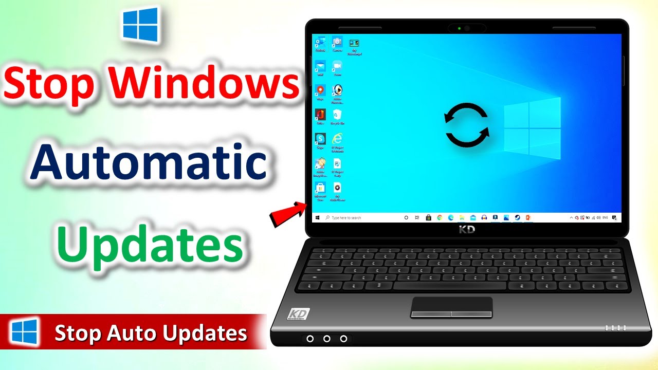 How To Stop Auto Update In Windows 10 Disable Windows Automatic Updates Windows 10 Update How To Stop Auto Update In Windows 10 Disable Windows Automatic Updates Windows 10 Update